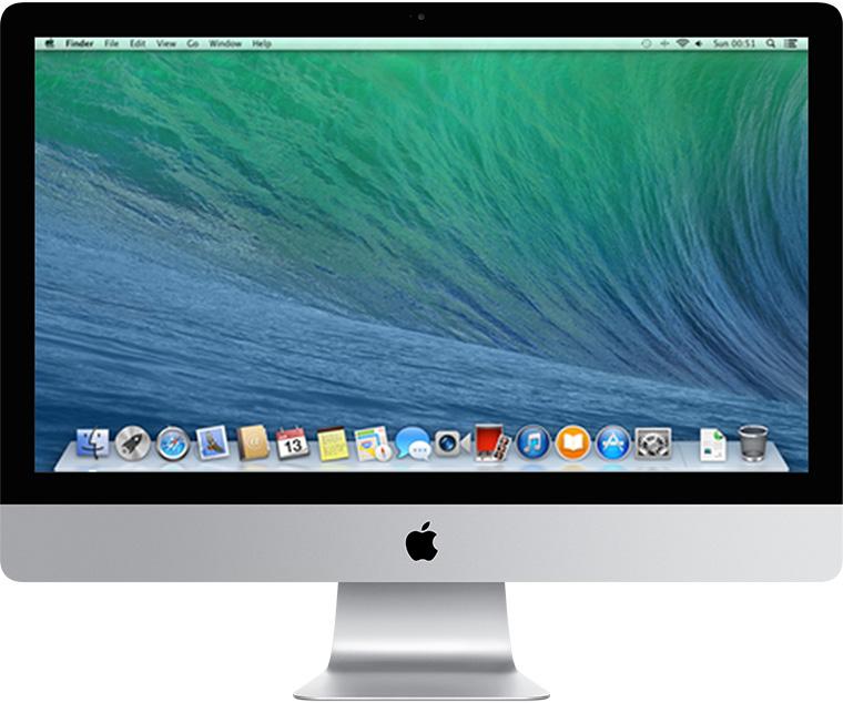 iMac 27 inches, late 2013